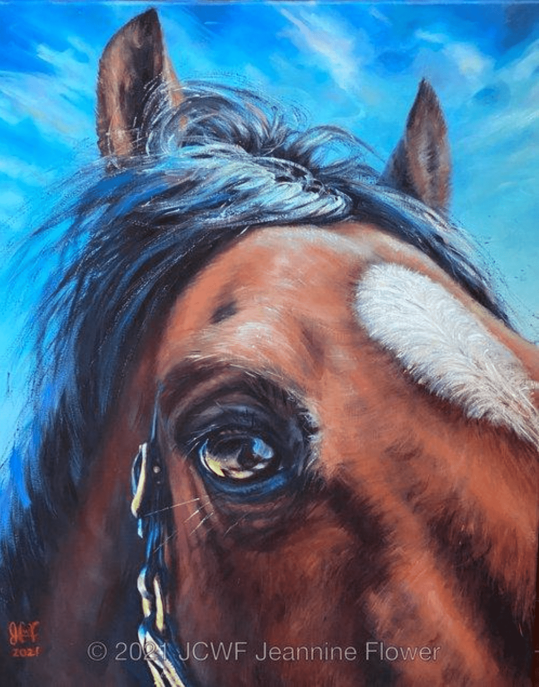 RENCONTRE AVEC JEANINE FLOWER - Fontainebleau Cheval